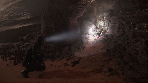 Exploring a sand cave on Magda – Community Hub