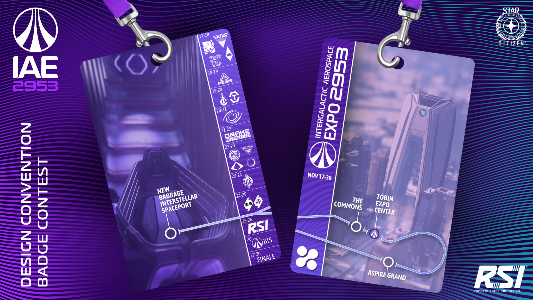 IAE 2953 Design Convention Badge Contest – Community Hub