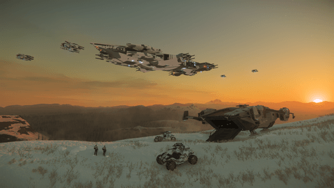 Quick Reaction Fleet patrolling around MicroTech – Community Hub