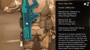 Karna "fate" Rifle – Community Hub