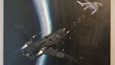 Oil painting of a bold Drake Corsair! – Community Hub