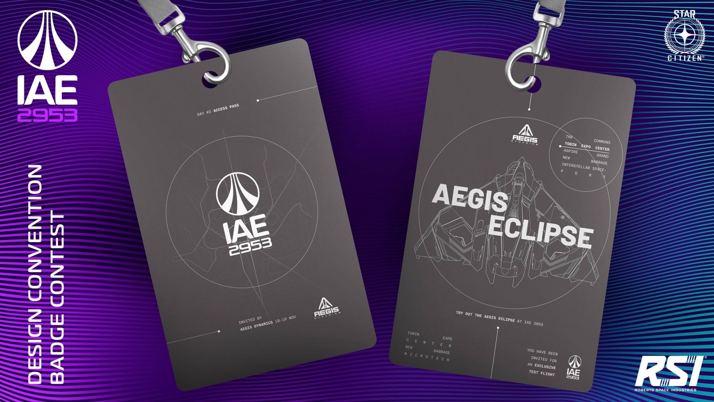 IAE 2953 Design Convention Badge Contest – Community Hub