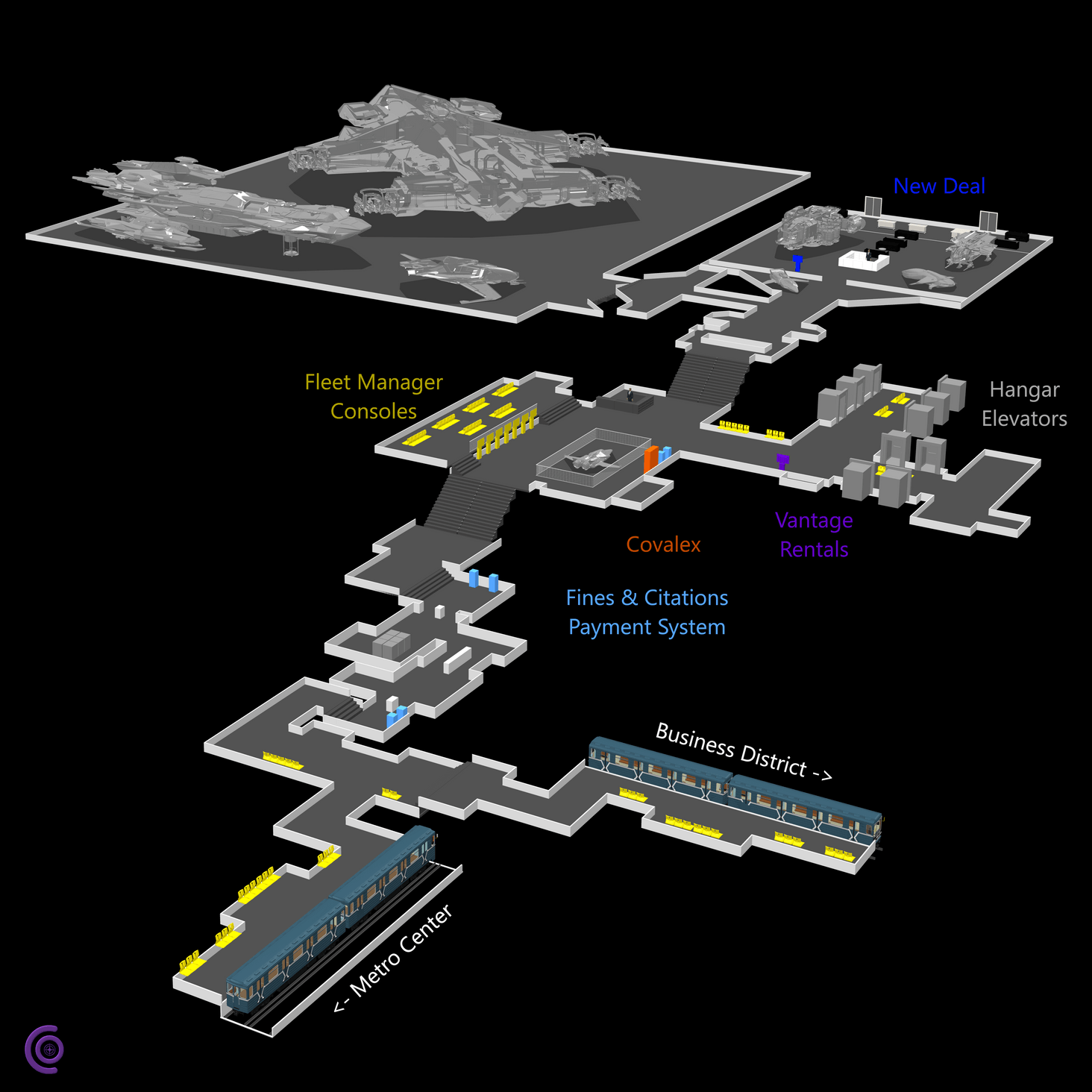 Modélisation de Lorville / Hurston (Stanton I) – Community Hub