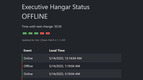 Introducing the Most Accurate Exec Hangar Timer – Community Hub