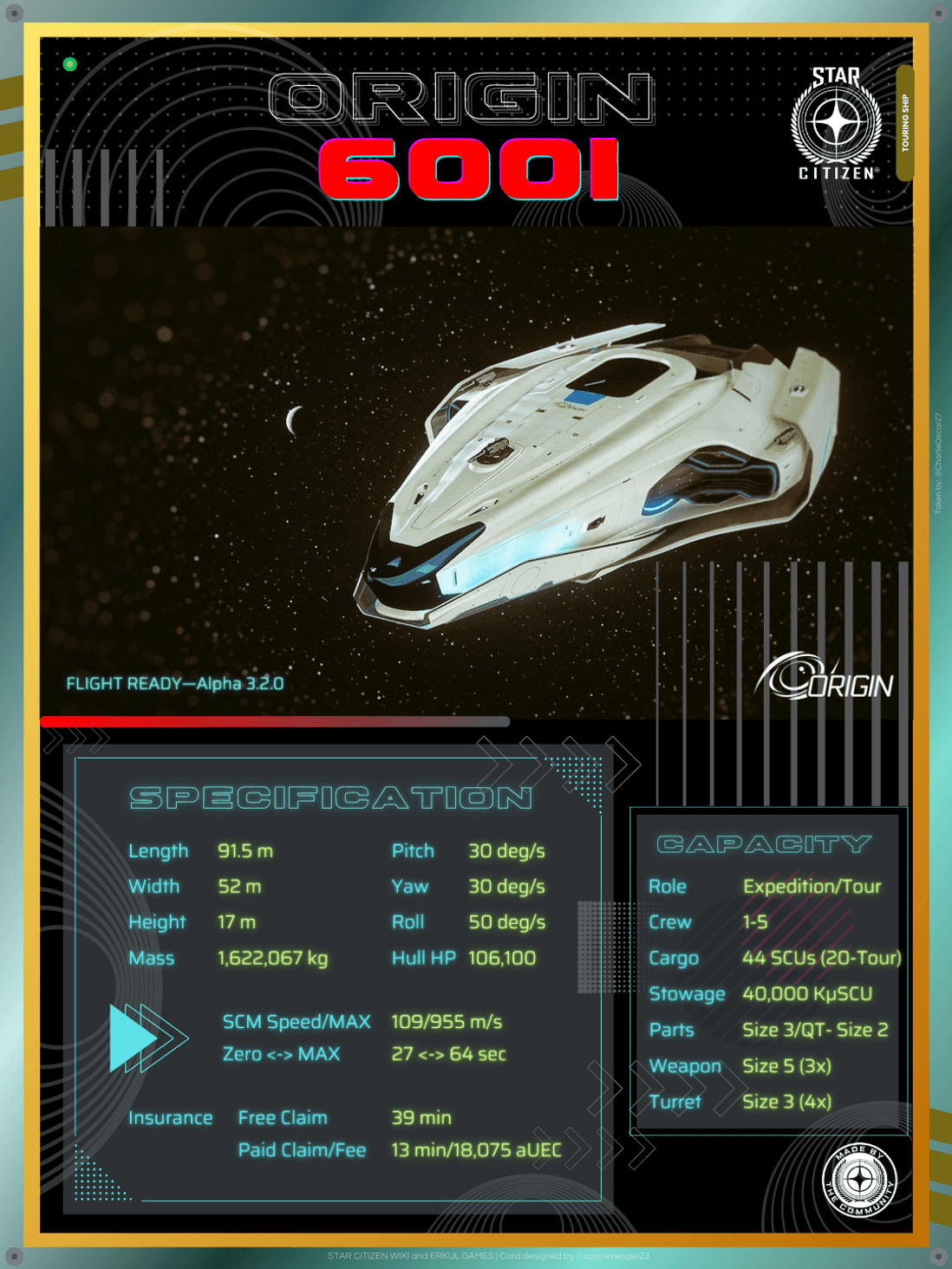 Star Citizen ship info cards – Community Hub