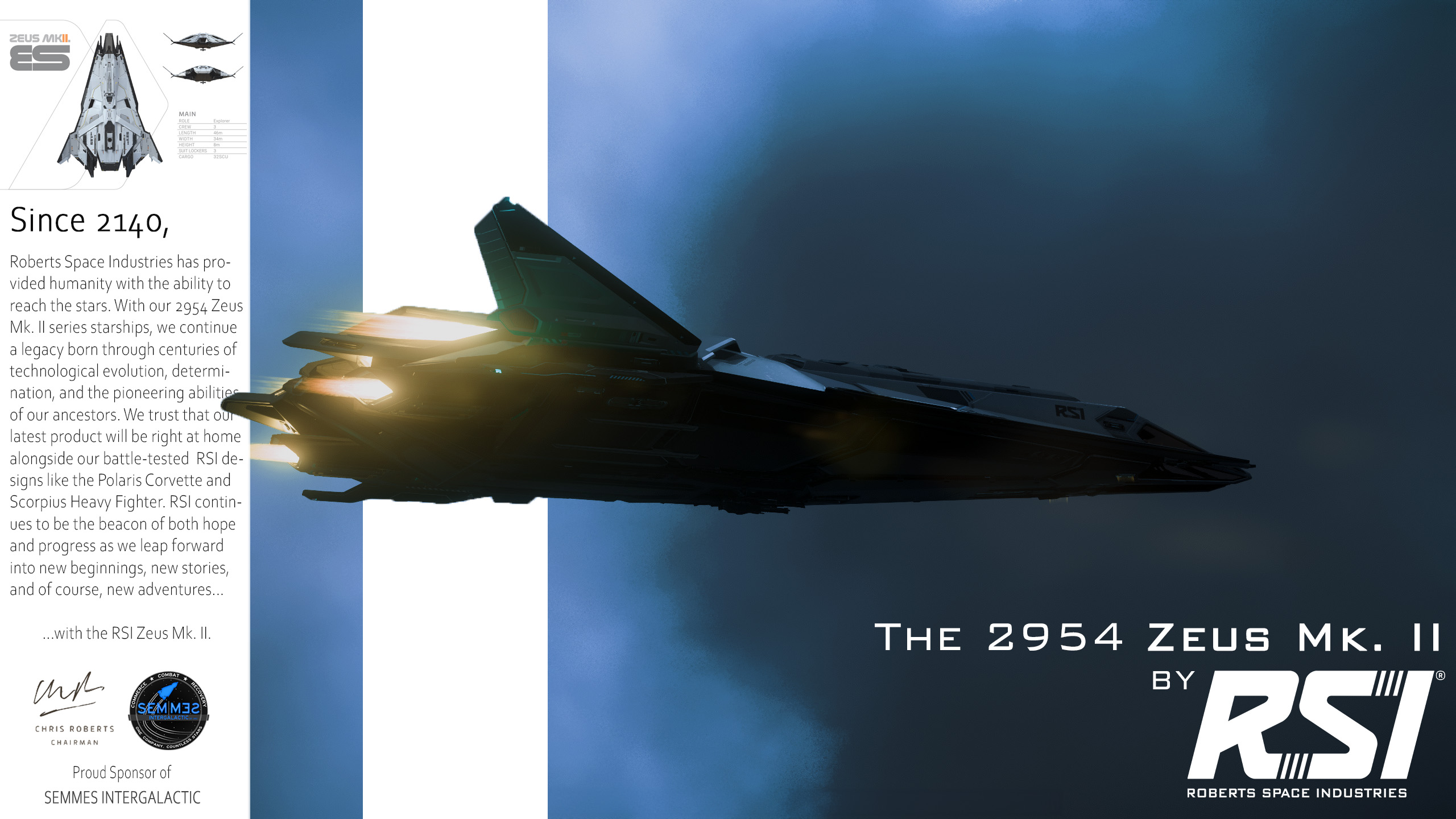 The 2954 Zeus Mk. II ES – Community Hub