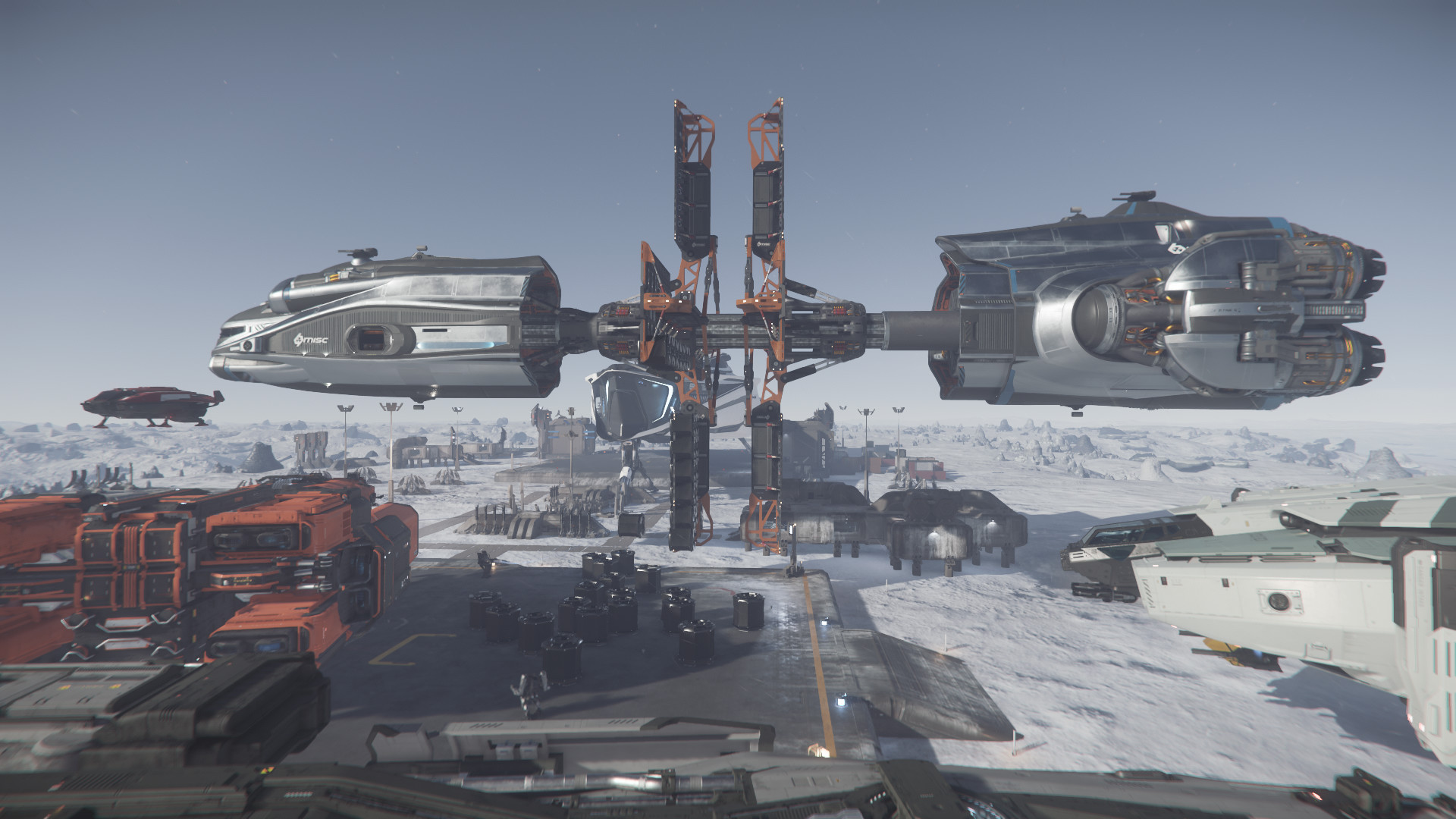 A busy day at Sal-2 Mining Facility – Community Hub