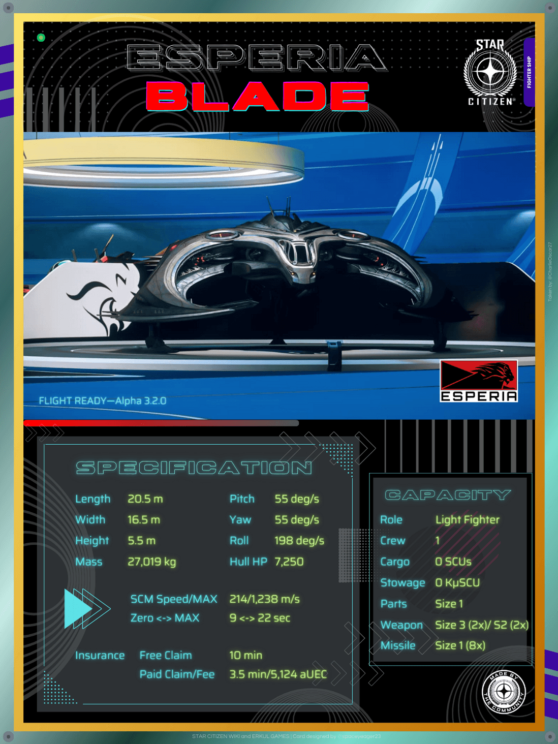 Star Citizen ship info cards – Community Hub