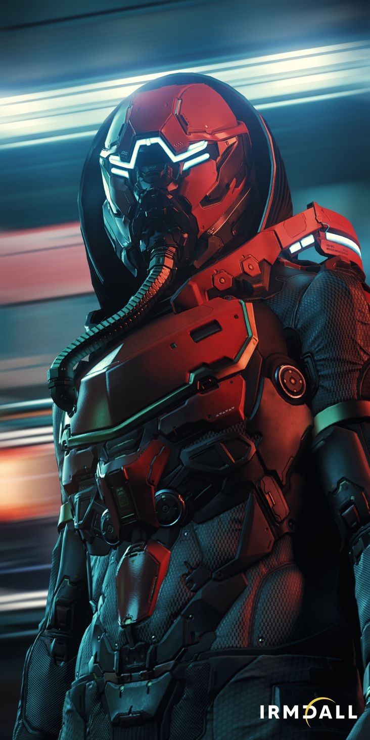 [3440x6880] Red Alert on Grim Hex – Community Hub