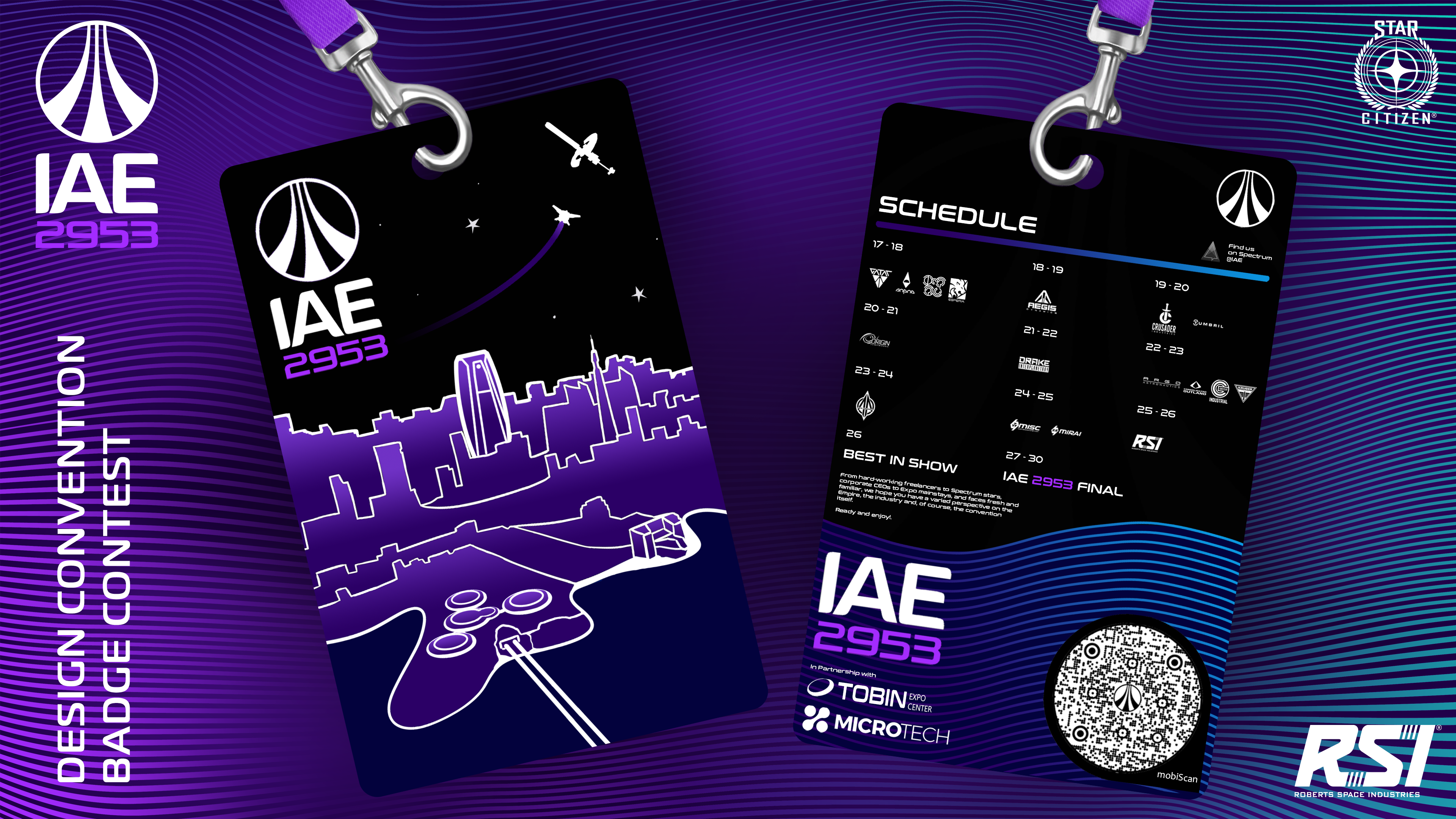 IAE 2953 Design Convention Badge Contest – Community Hub