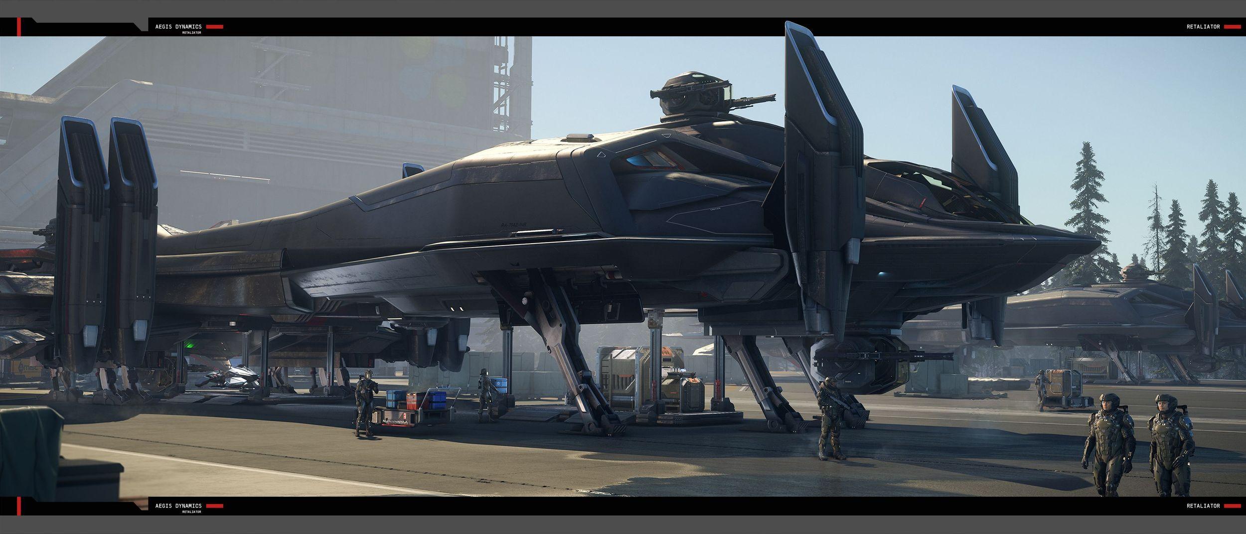 Aegis Retaliator - More Than Just a Gunship - Roberts Space Industries ...