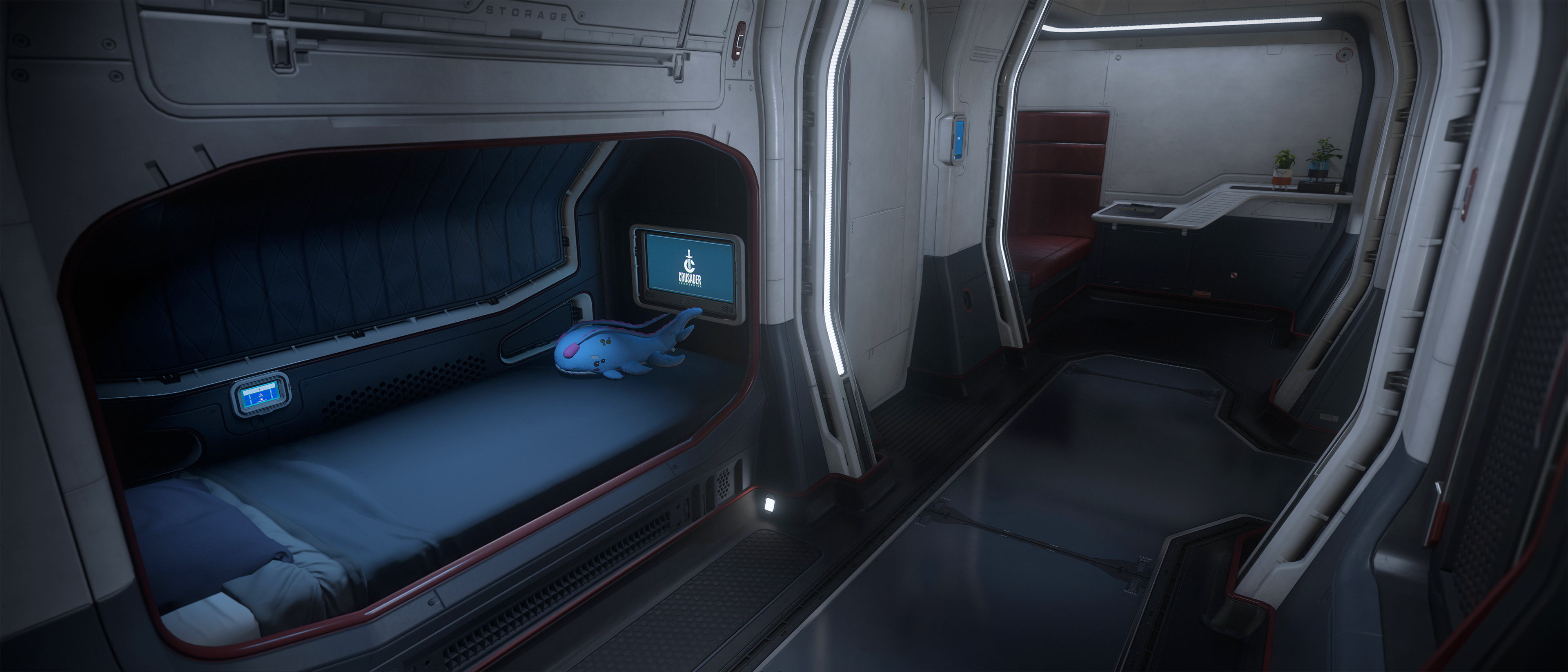 File:Intrepid internal - Personal quarters looking towards back.jpg ...