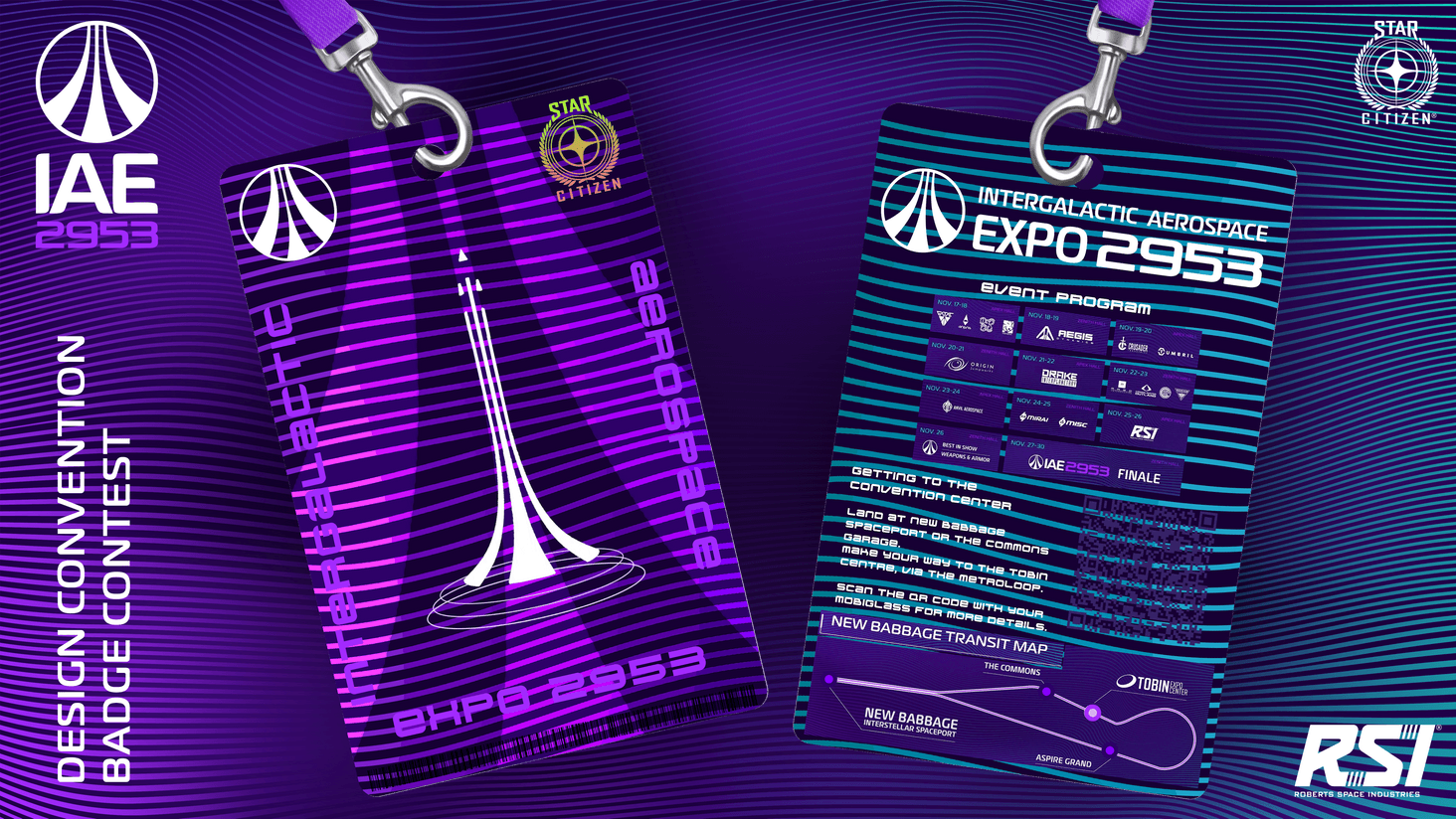 IAE 2953 Design Convention Badge Contest – Community Hub