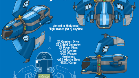 Fan Art: MISC Surveyor custom ship design – Community Hub