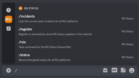 RSI Status Discord Bot – Community Hub