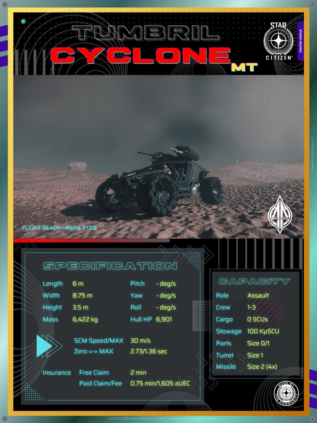 Star Citizen ship info cards – Community Hub