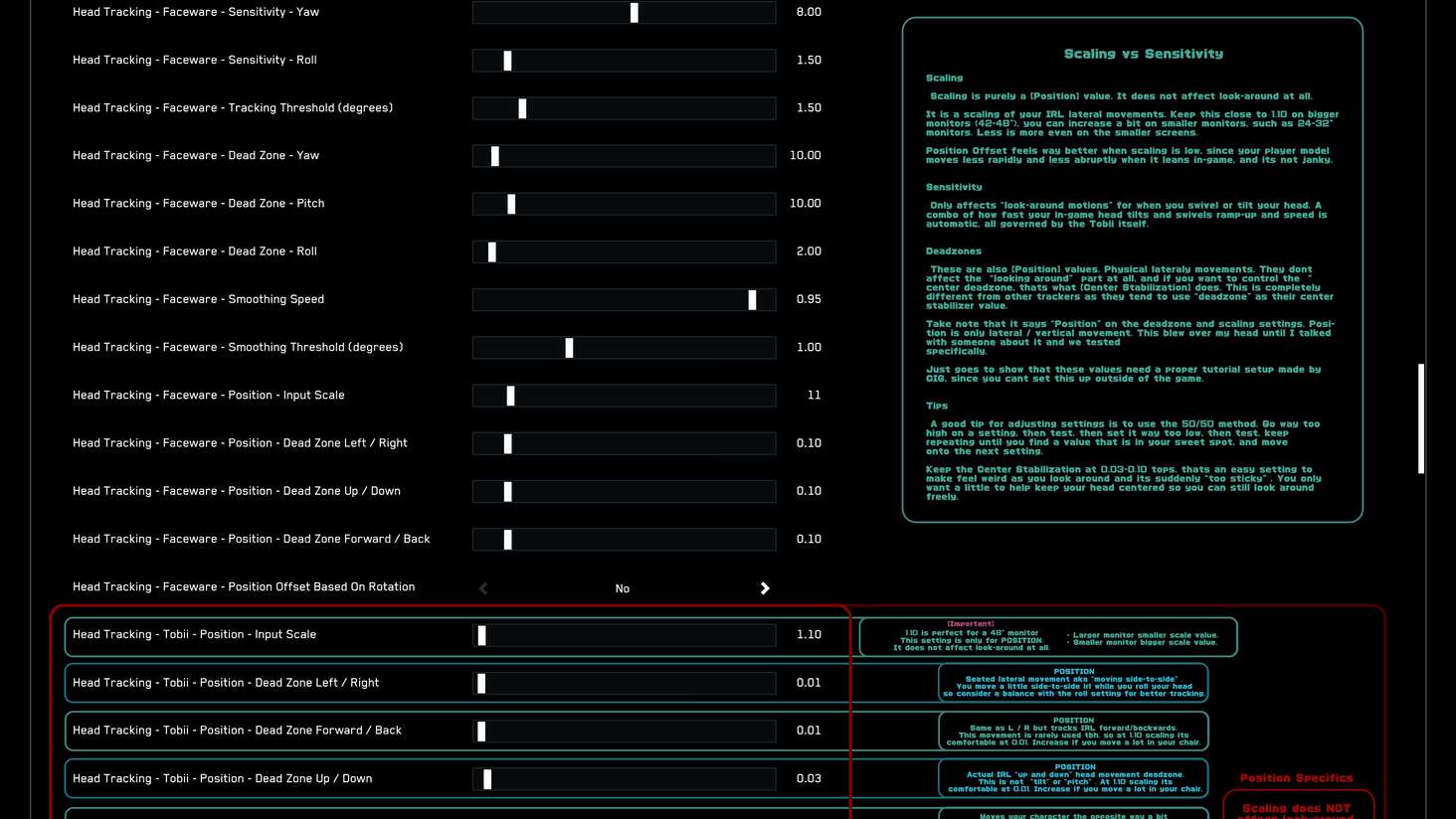 The Tobii 5 x Star Citizen Settings Guideline – Community Hub