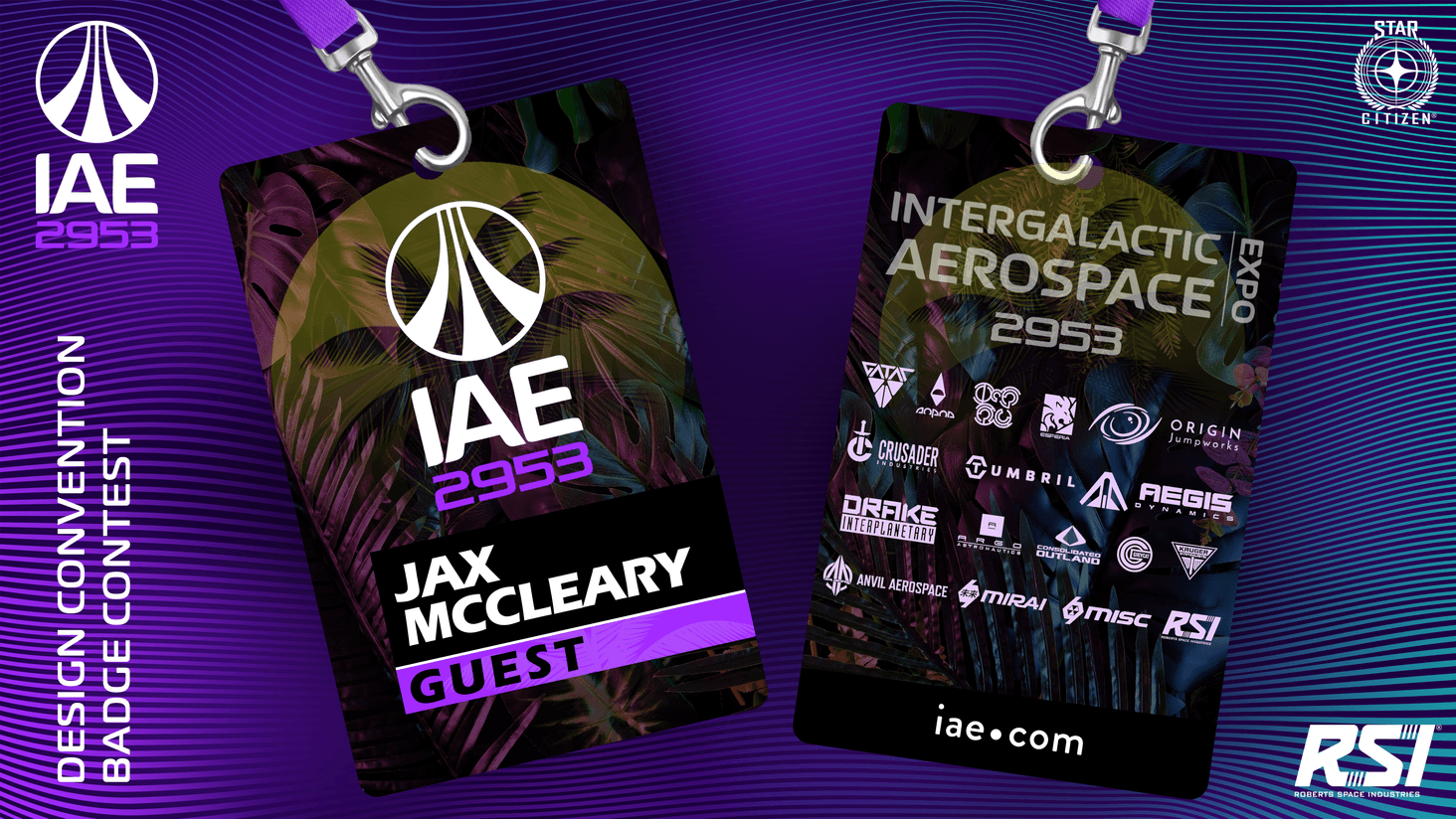 IAE 2953 Design Convention Badge Contest – Community Hub