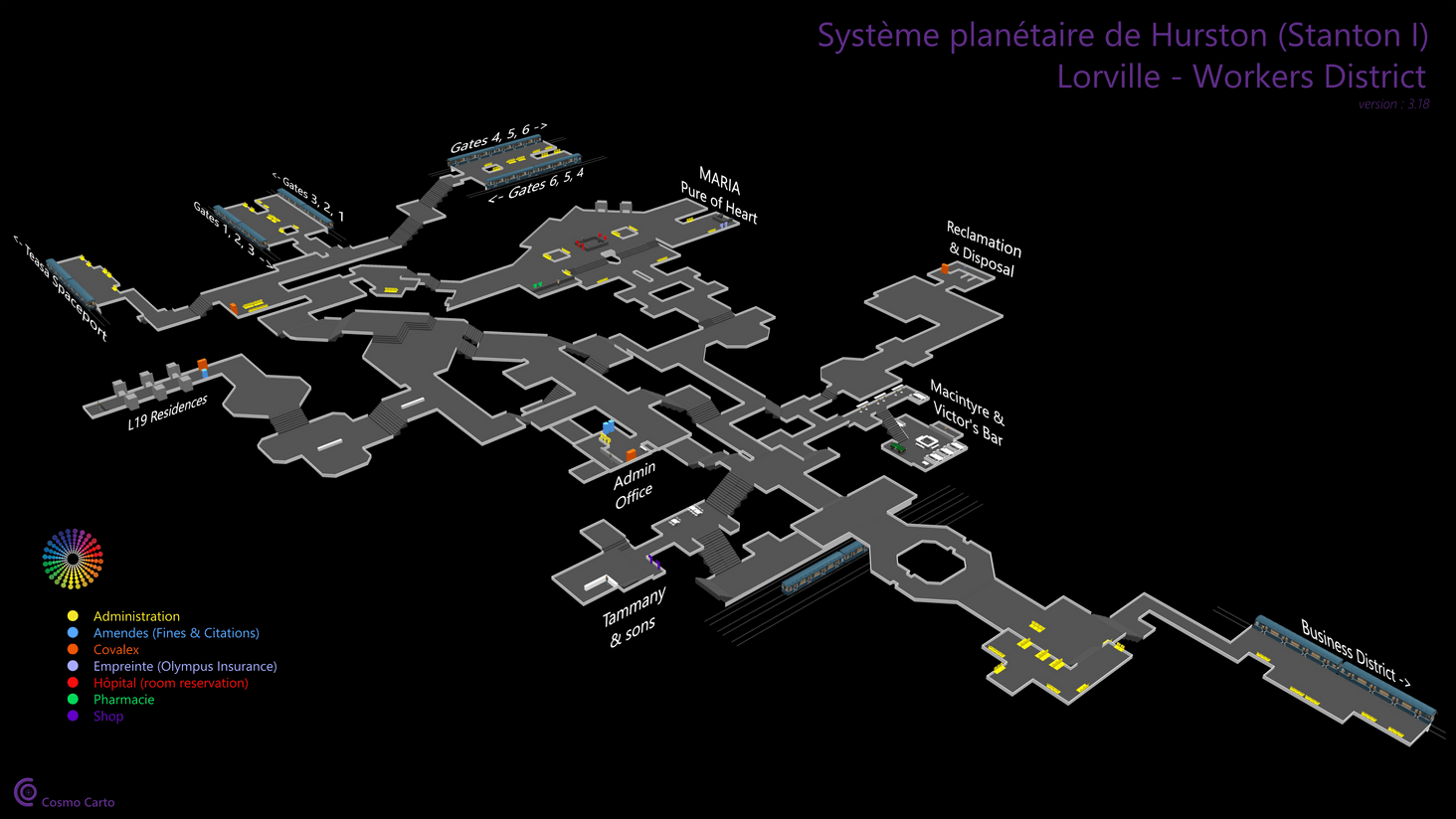Modélisation de Lorville / Hurston (Stanton I) – Community Hub